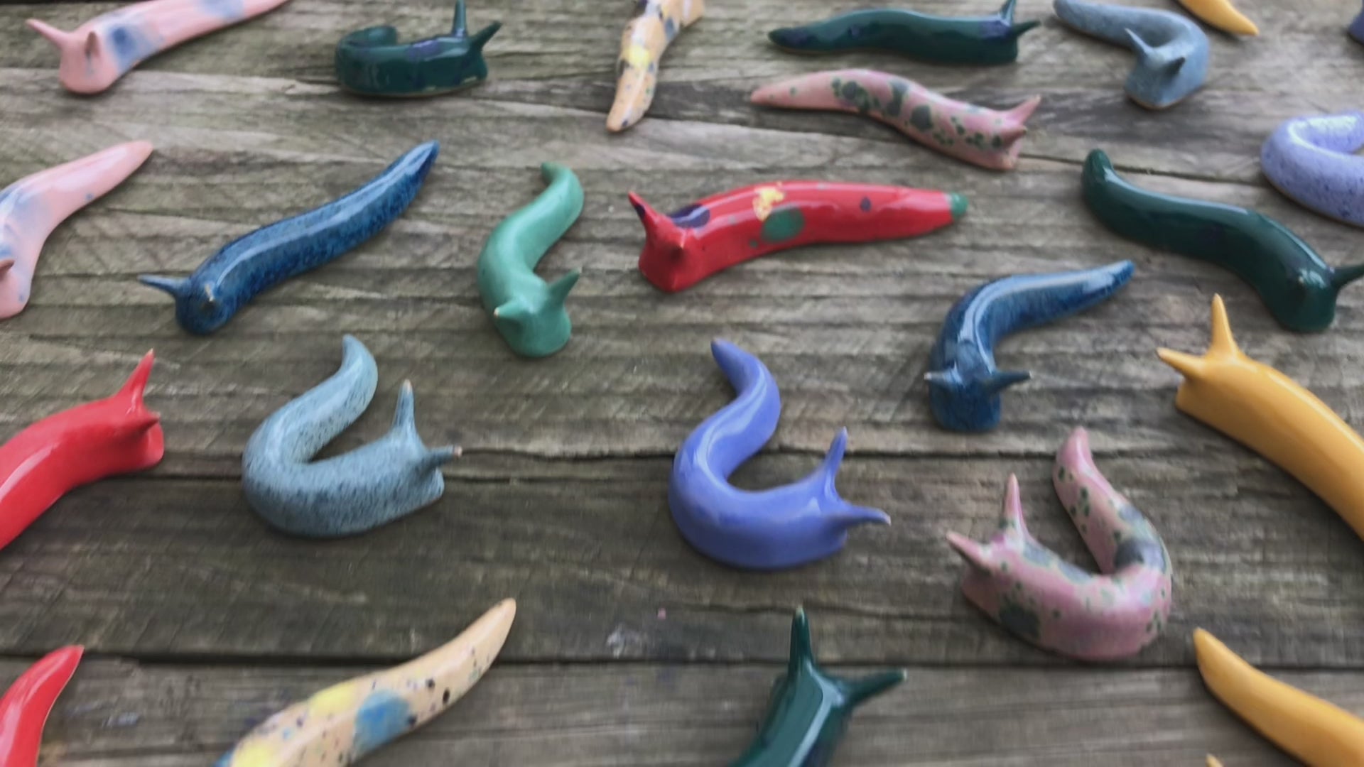 Ceramic slugs - Assorted pack of x3 – Leroy Makes Things